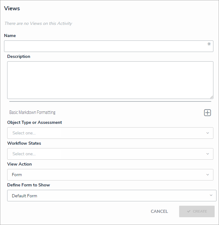 Create a Form View in Resolver Core