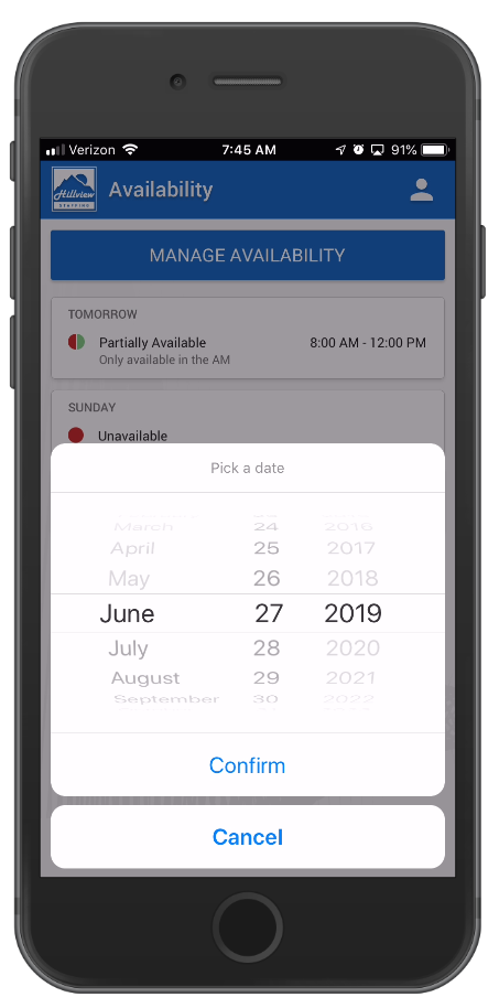 Buzz - Availability | TempWorks Knowledge Base