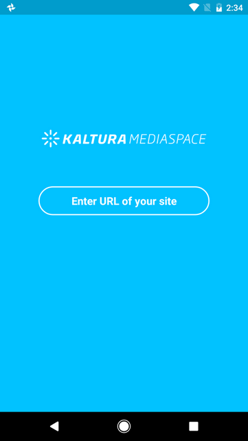 Kaltura MediaSpace GO (KMS GO) for Android User Guide | Kaltura Knowledge Center