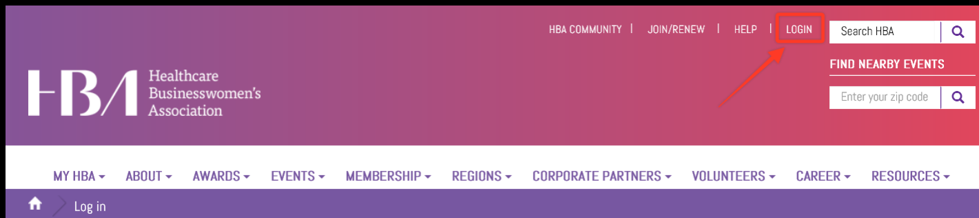 How to login to your HBA account | HBA