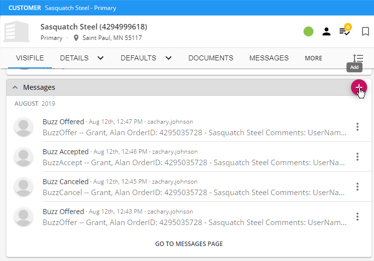 Beyond - Message Logging | TempWorks Knowledge Base