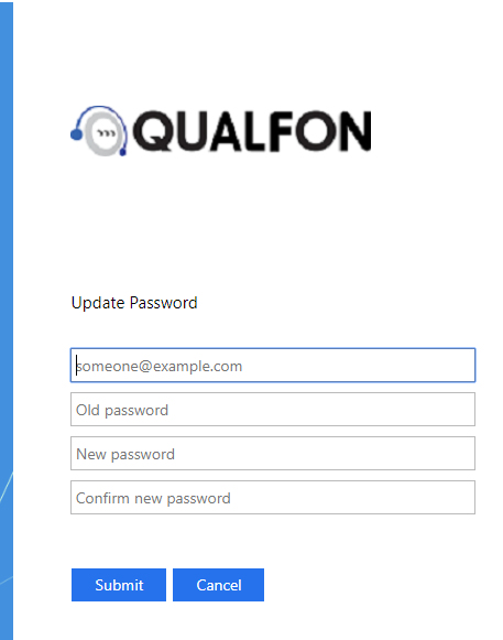 Updating / Changing Your Qualfon PW | Qualfon Support
