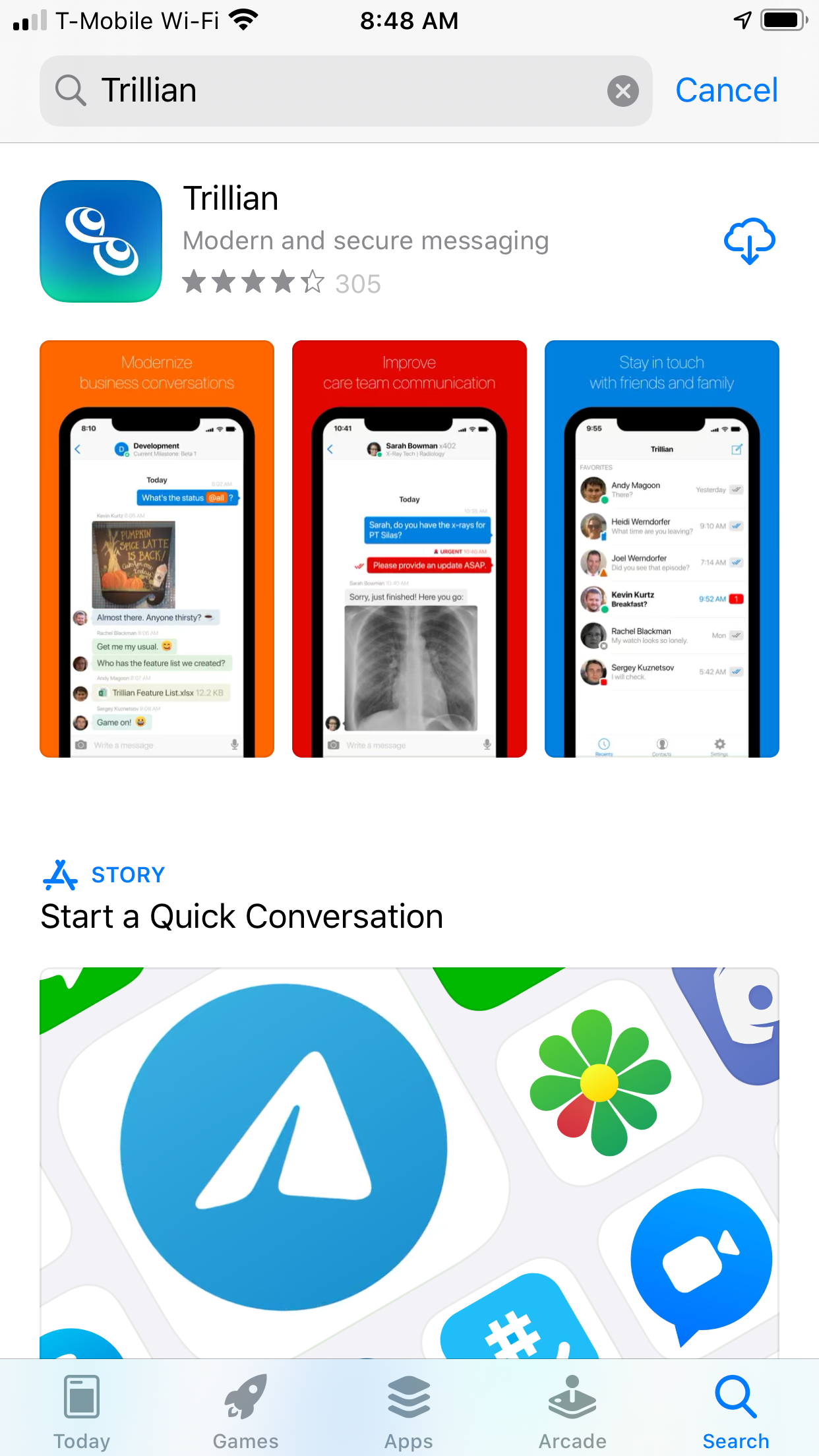 Trillian Instant Messenger | Information Technology Services