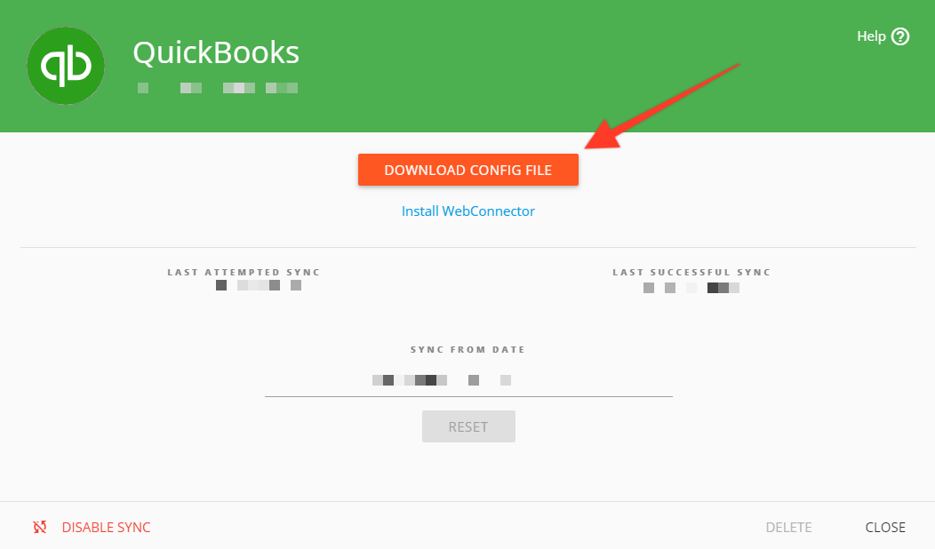QuickBooks WebConnector Setup | ConnectBooster Support