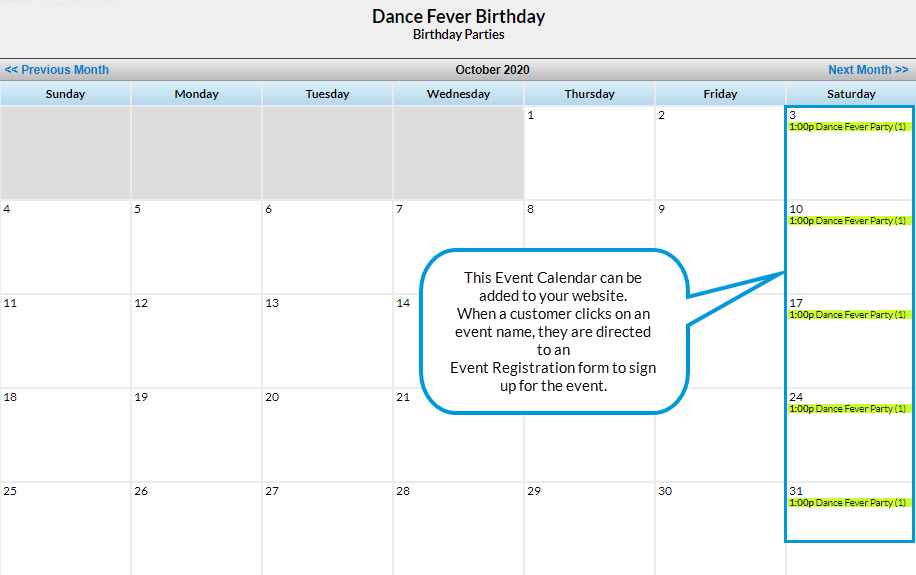 Add an Event Step 2 - Create Event Dates/Times | Jackrabbit Help Center