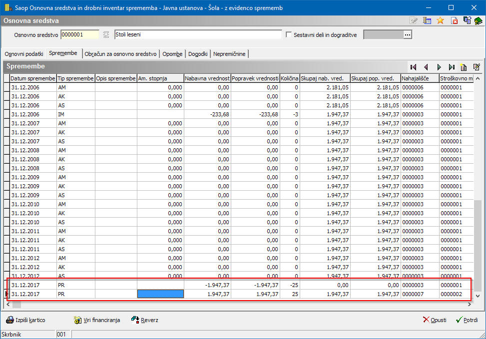 Inventura v Osnovnih sredstvih ročni popis | iCenter SI
