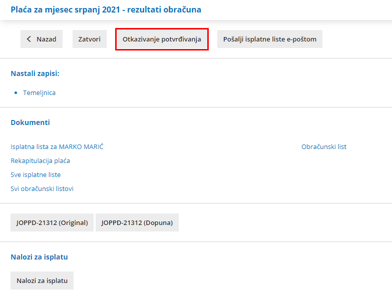 Kako zajedno sa stornom JOPPD obrasca napraviti i ispravak isplatne liste | Minimax HR