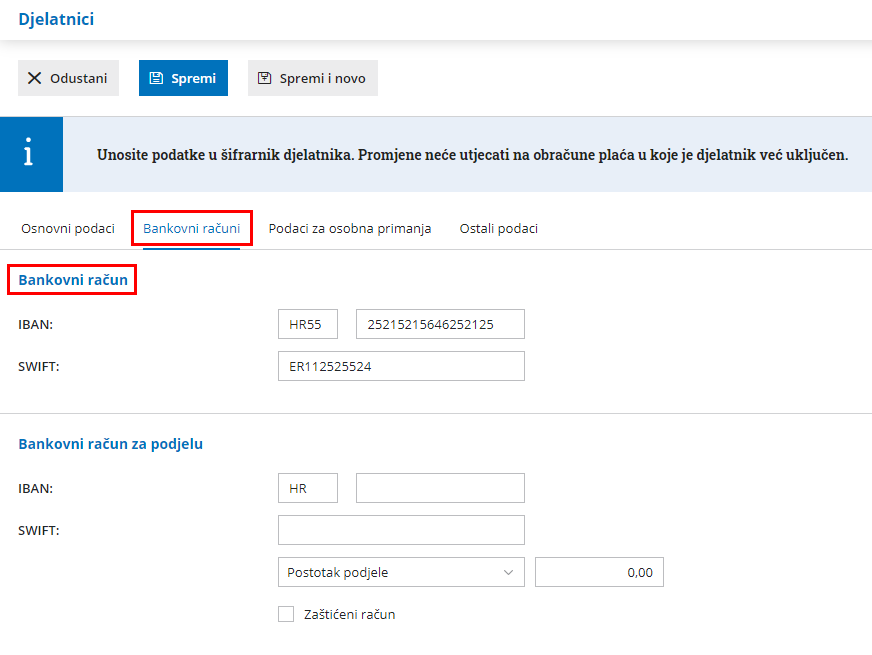 Kod obračuna plaće za radnika se nije pripremio platni nalog | Minimax HR