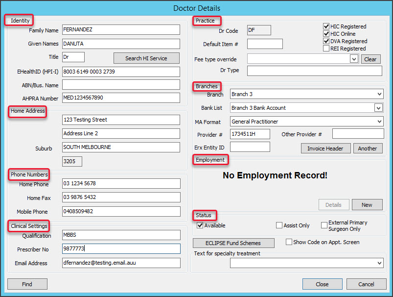 Add a new doctor | zedmed