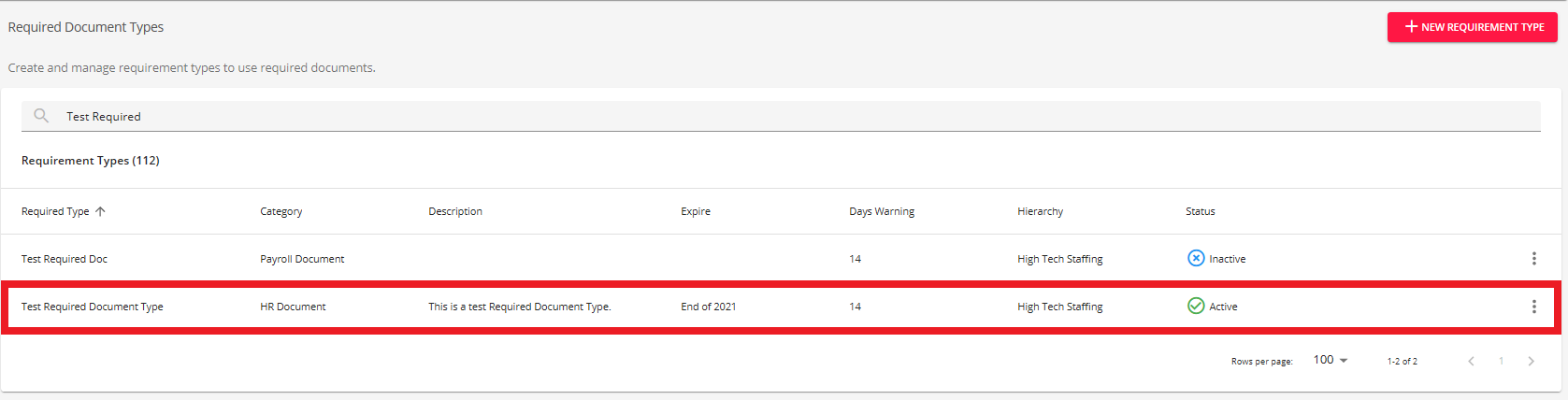 Beyond - Required Document Types | TempWorks Knowledge Base