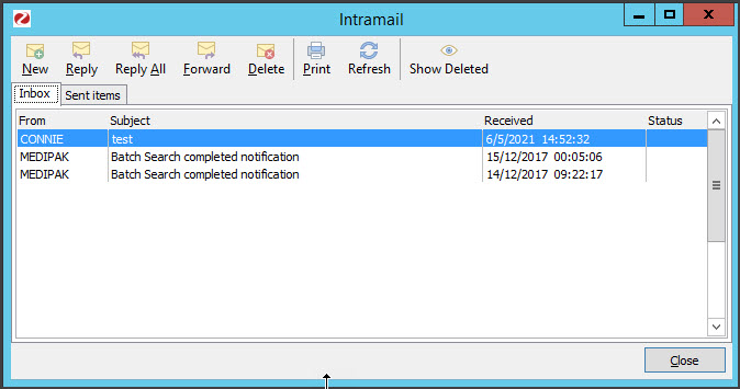 Intramail system | zedmed