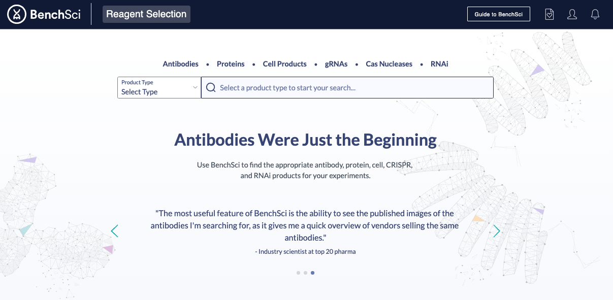 How to sign up for a BenchSci account | BenchSci Knowledge Center