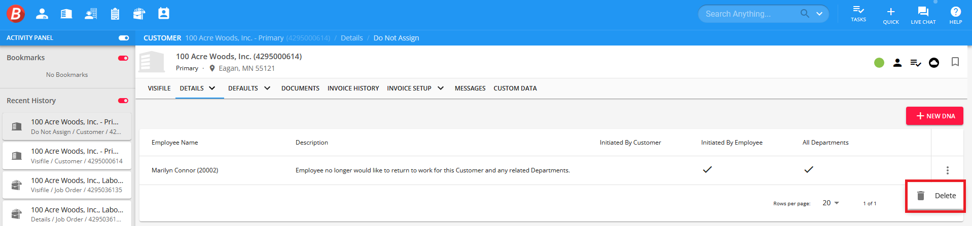Beyond - Understanding Assignment Restrictions | TempWorks Knowledge Base