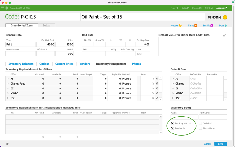 Understanding Inventory Tracking with Manufacturer Lots | aACE 6