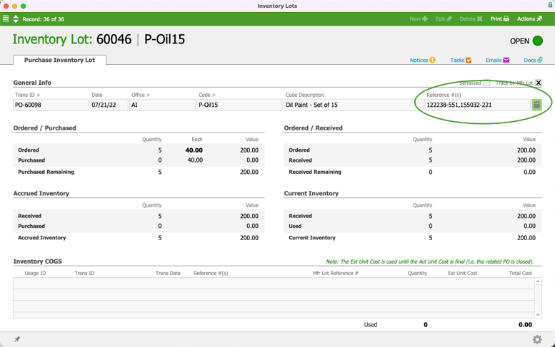 Understanding Inventory Tracking with Manufacturer Lots | aACE 6