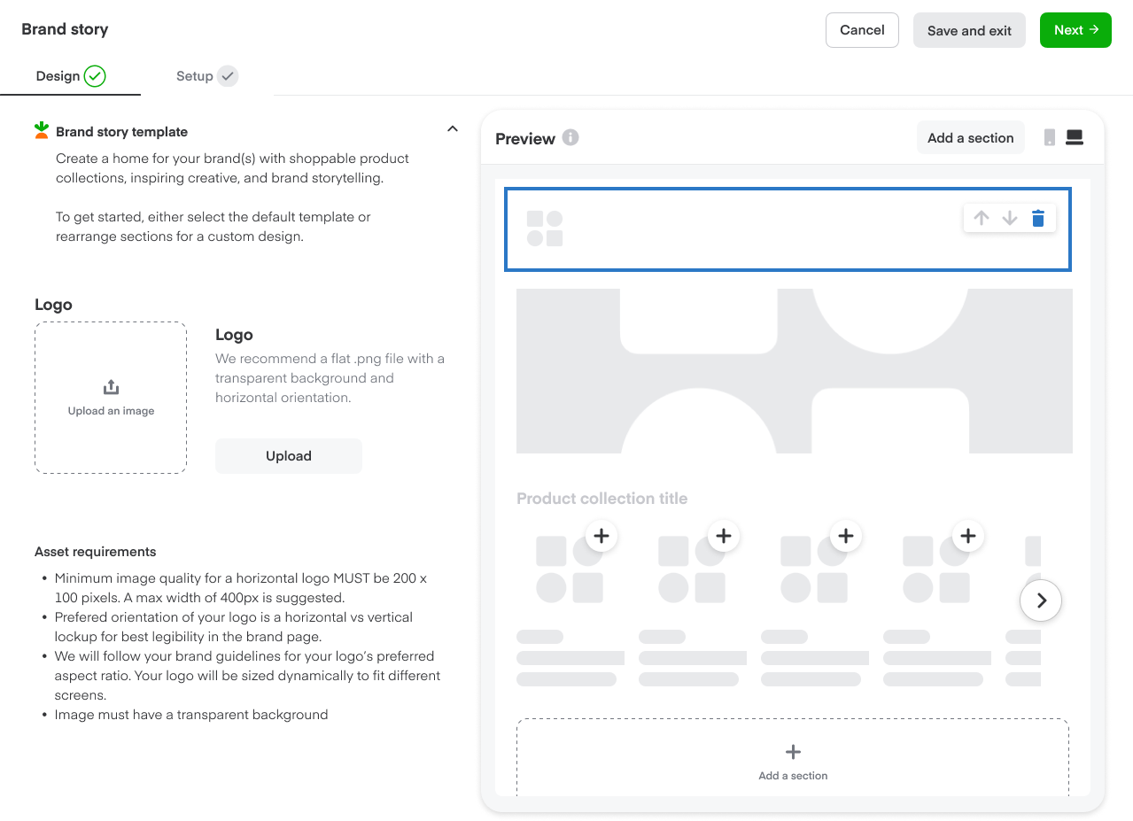 Setting up Pages | Instacart | Ads