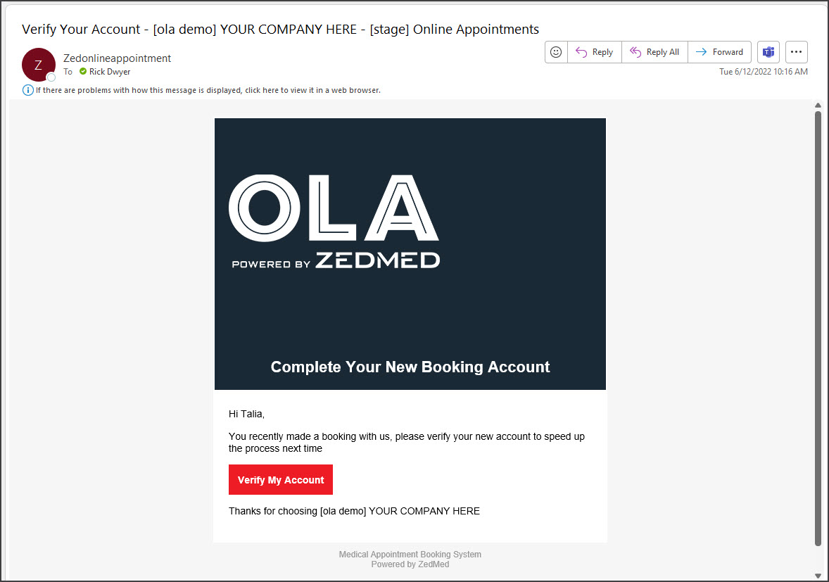 Patients guide to OLA | zedmed