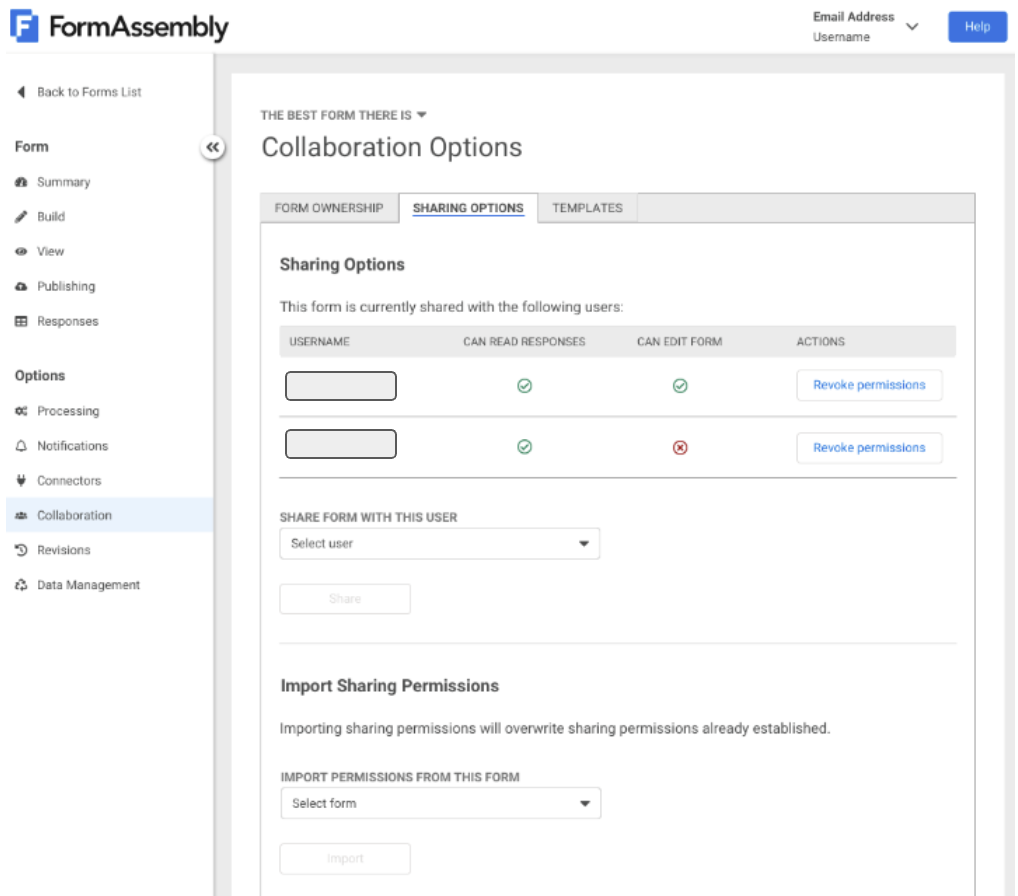 Form Collaboration | FormAssembly Resource Center