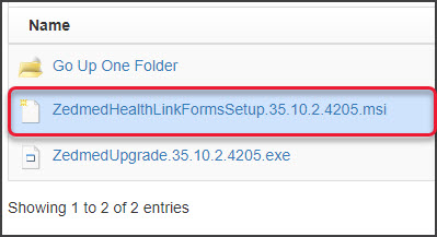 Zedmed SmartForms install | zedmed