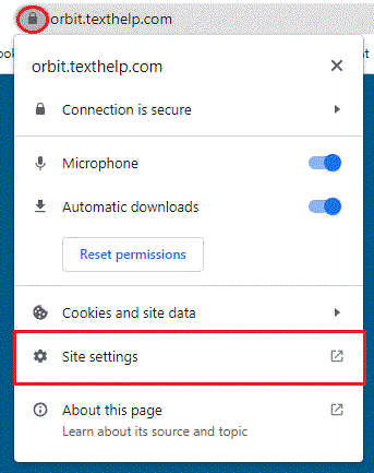 I Get a "Popups disabled" Warning when Signing into OrbitNote | Support