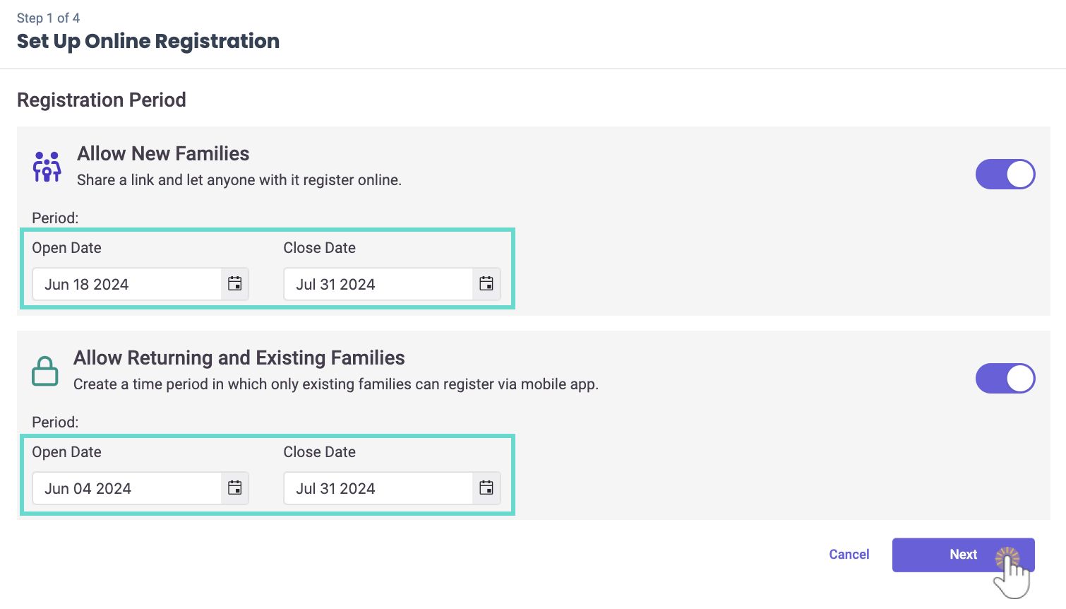 Create an Online Registration Form | CARE Help Center